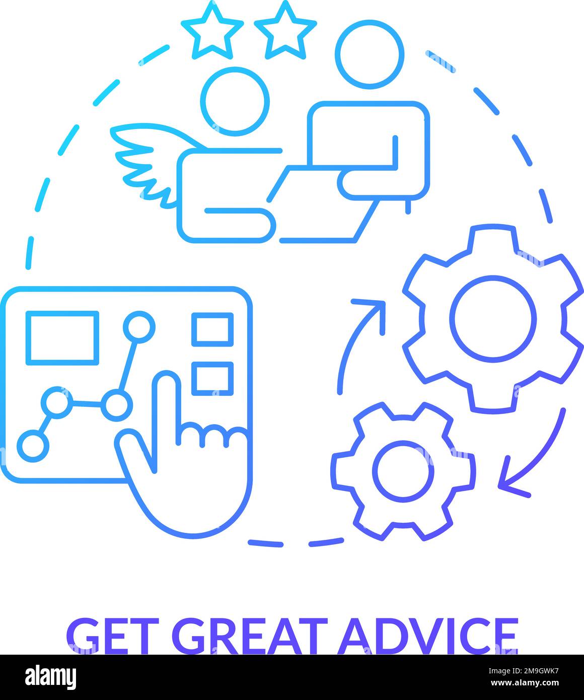 Advice for pay Stock Vector Images - Alamy