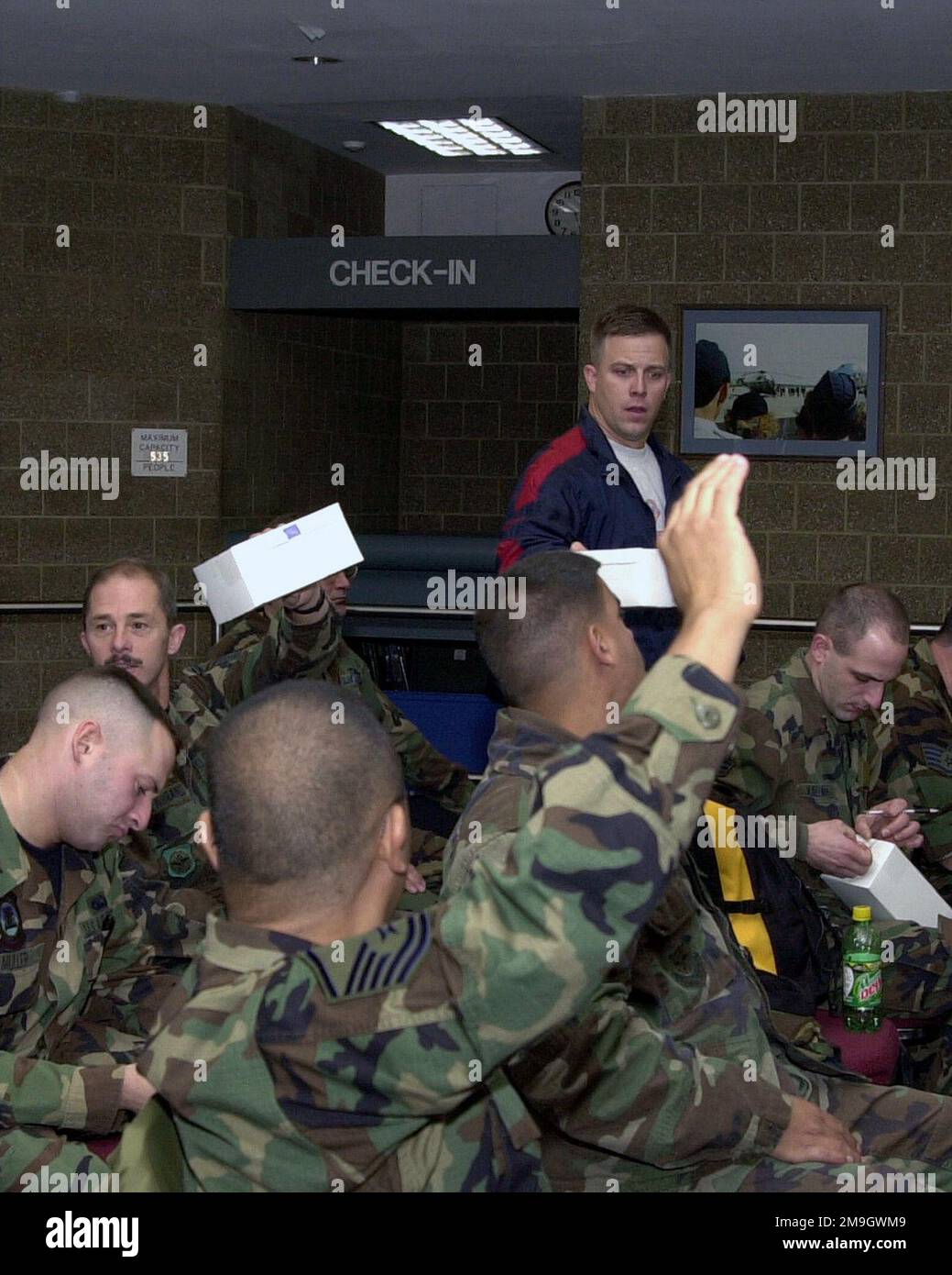 Mobilized as part of Operation NOBLE EAGLE members of the 105th Airlift ...