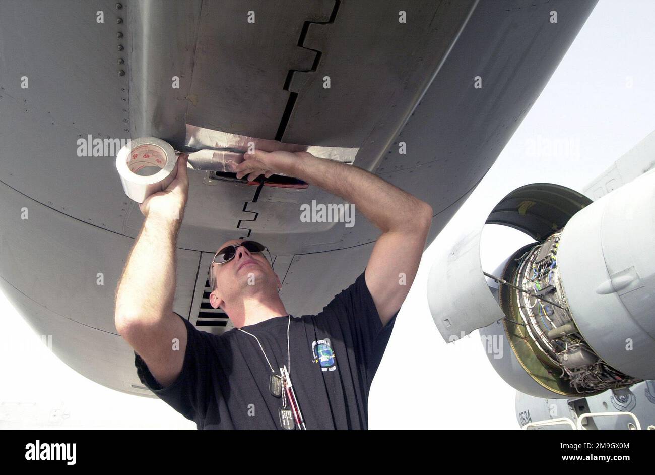 STAFF Sergeant Roy Eberle, US Air Force (USAF), 437th Aircraft ...