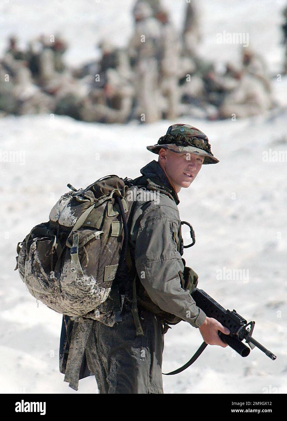 011020-F-7203T-007. [Complete] Scene Caption: Corporal (CPL), Daniel ...