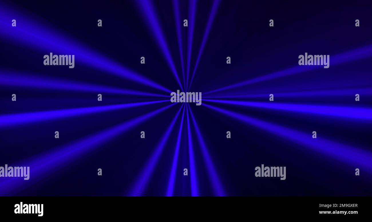 Composition of blue light trails on dark background Stock Photo - Alamy
