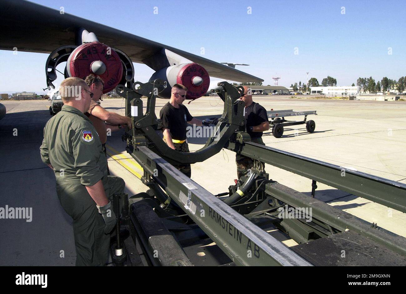 Technical Sergeant (TSGT) Terry Netts, US Air Force (USAF), (left), and ...