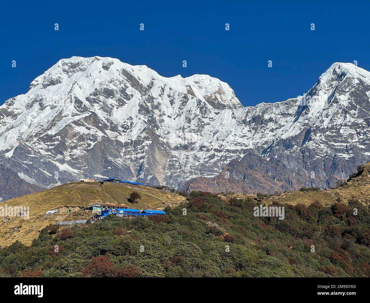 Machapuchre hi-res stock photography and images - Alamy