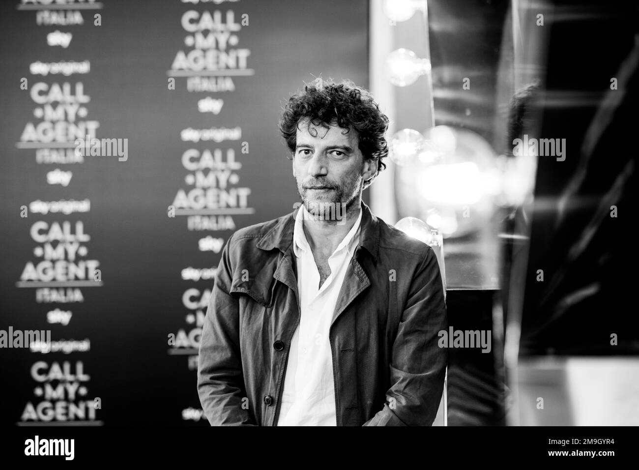 Il cast di "Call my agent Italia" , photocall The Space Cinema Moderno ...