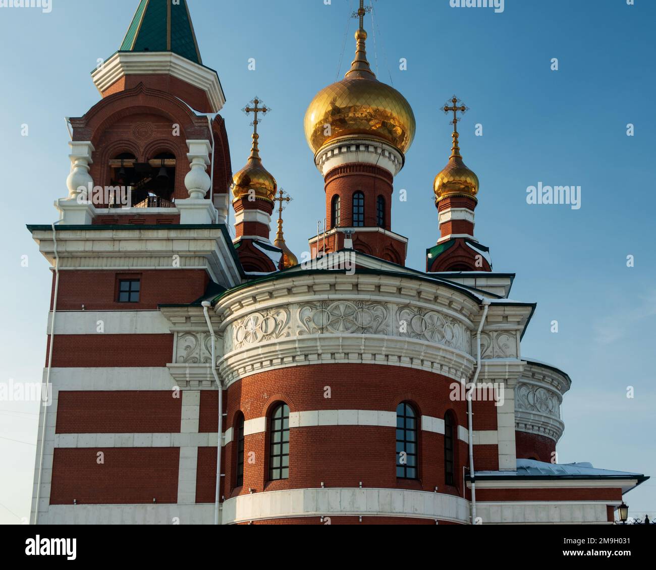 Temple in honor of the Holy Great Martyr George the Victorious Stock ...