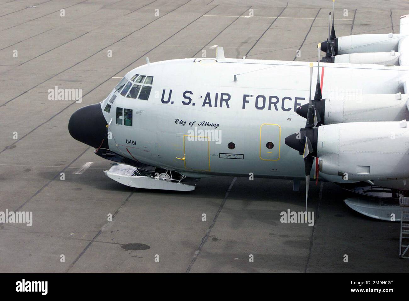 A Lockheed LC-130H, nick named "The City of Albany," operated by the ...