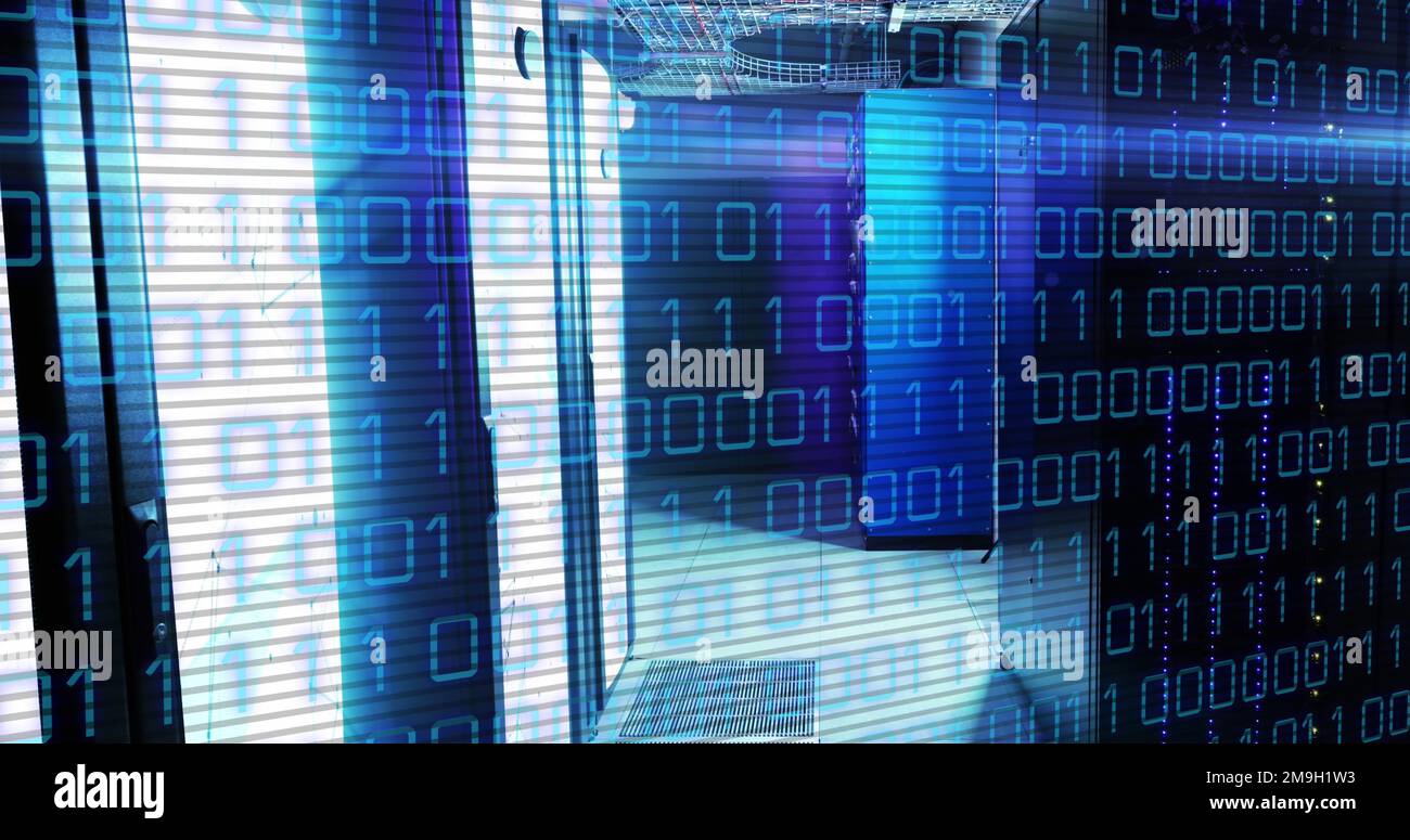 Binary lights hi-res stock photography and images - Alamy