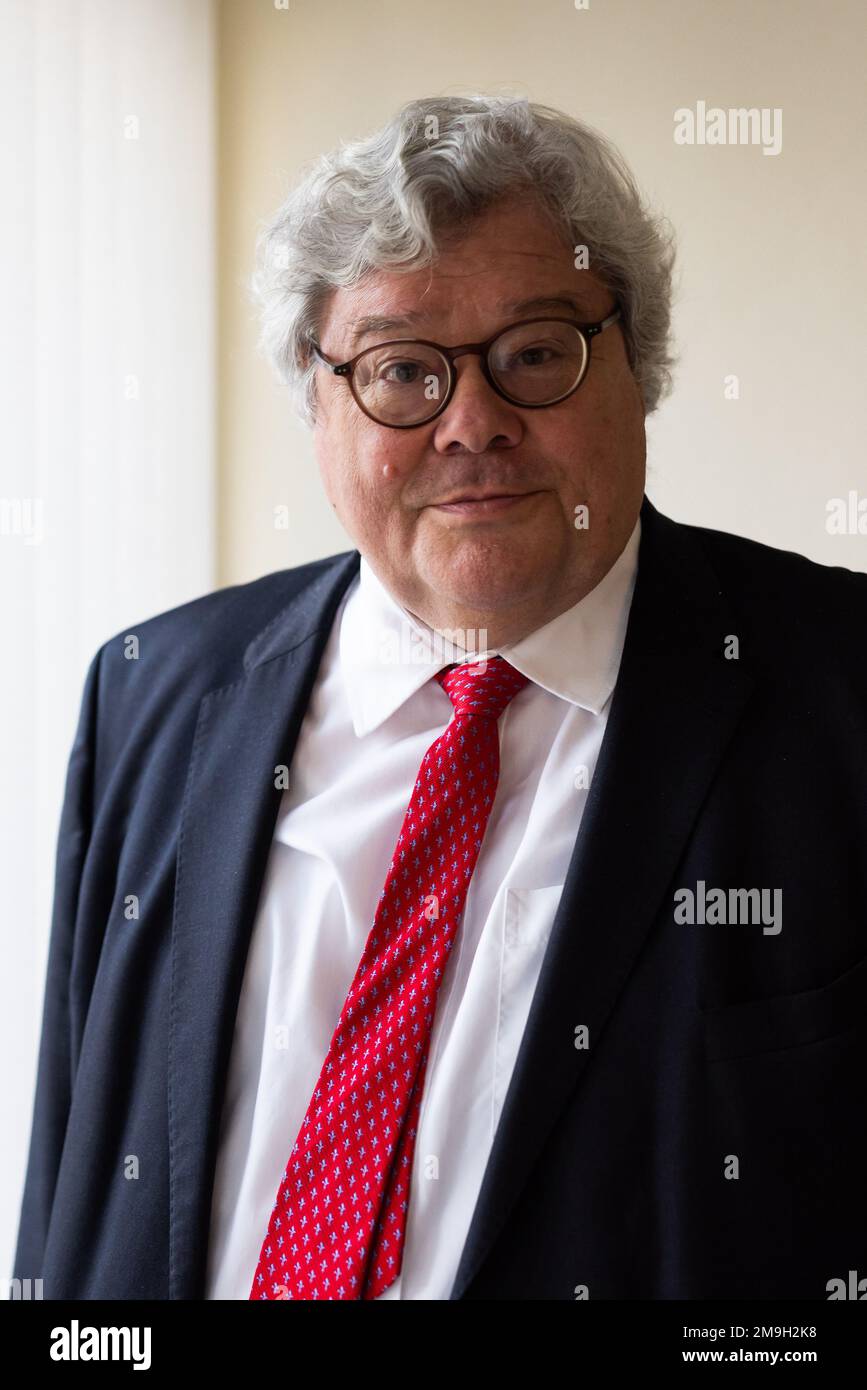 18 January 2023, France, Straßburg: Reinhard Bütikofer (Bündnis 90 Die ...