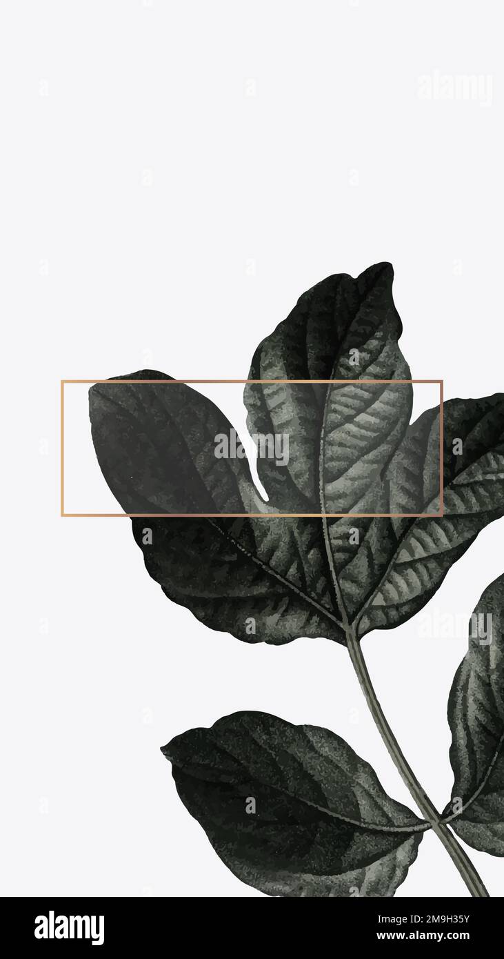 Floral frame mobile phone Stock Vector Images - Alamy