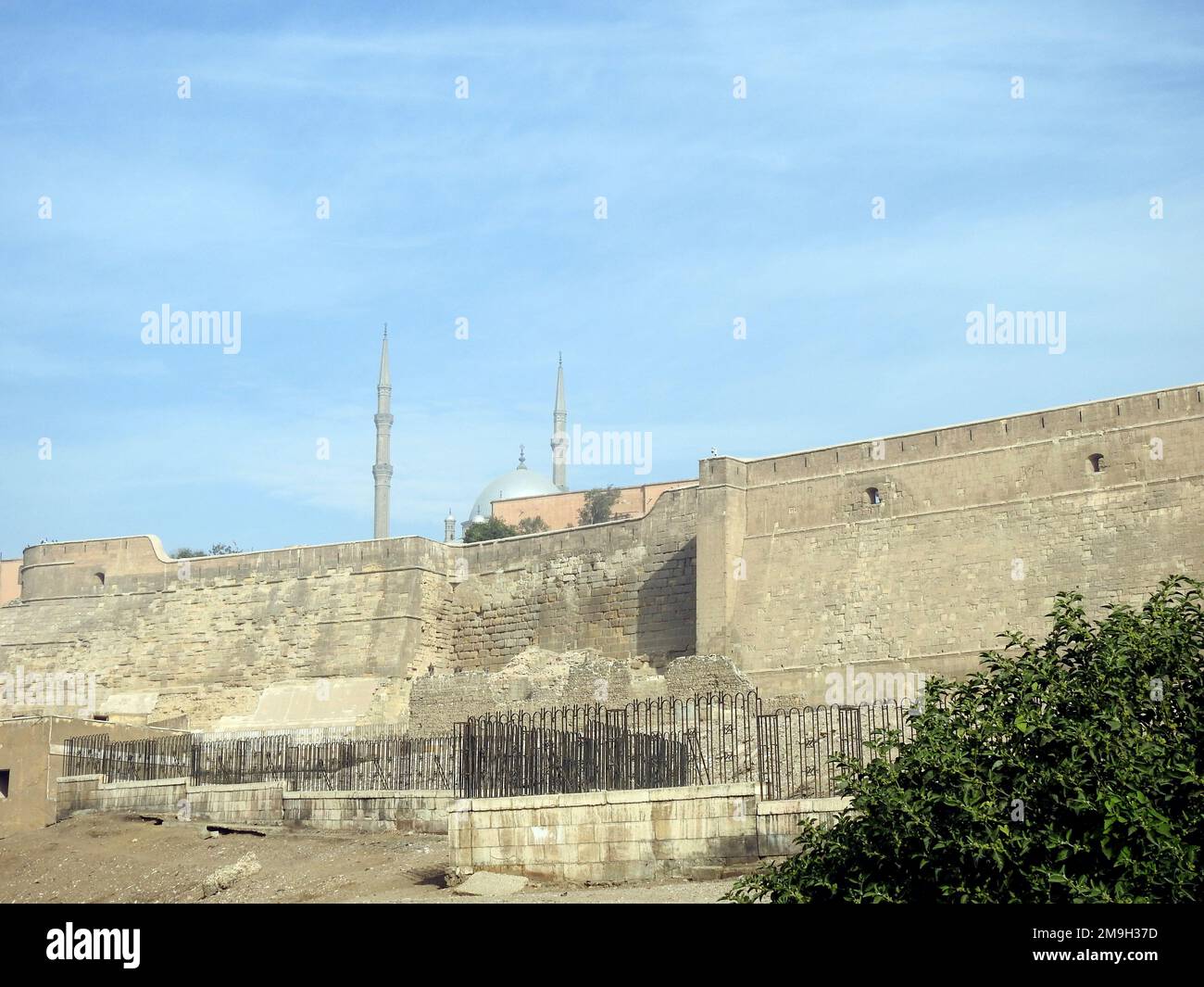 Cairo citadel saladin walls hi-res stock photography and images - Alamy