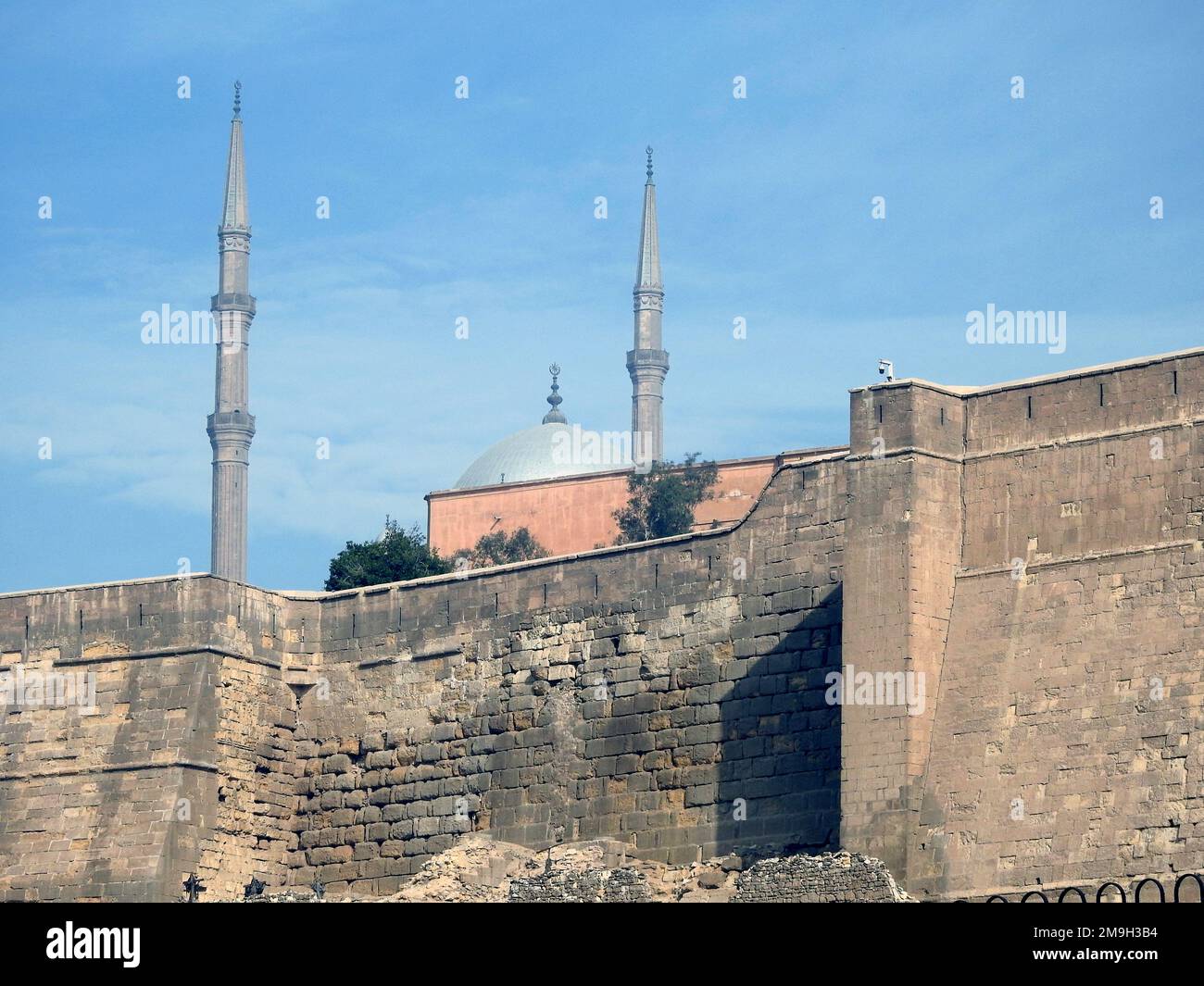 Cairo, Egypt, January 7 2023: The Citadel of Cairo or Citadel of ...