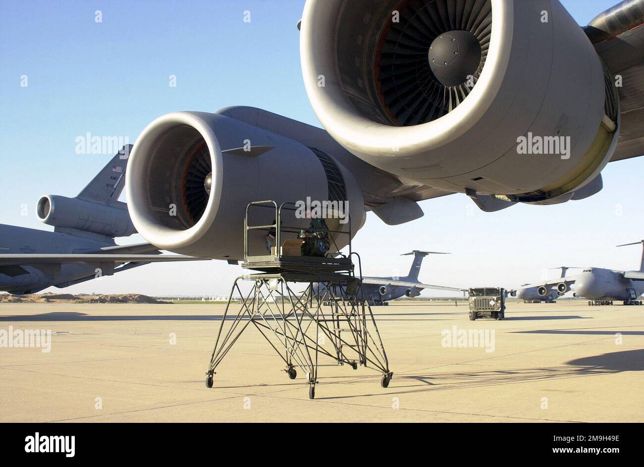 US Air Force (USAF) Technical Sergeant (TSGT) Kurt Ertel, a reservist ...