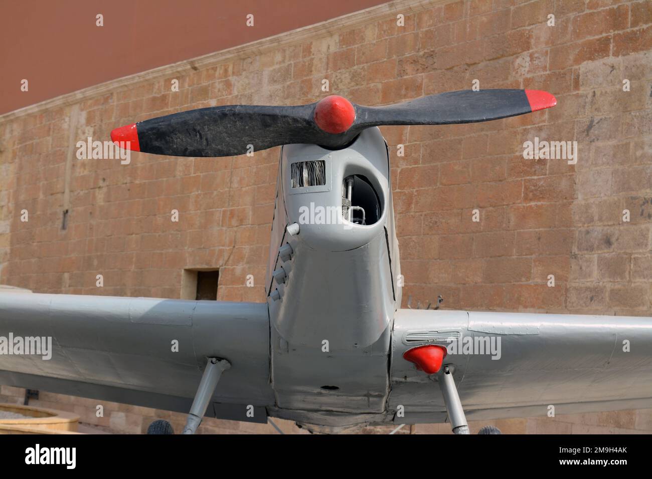 Cairo, Egypt, January 7 2023: Czechoslovakian Zlin 226 primary trainer ...