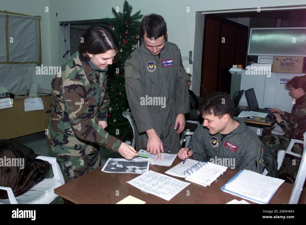 First Lieutenant (1LT) Suzanne Cribb, Meteorologist, 351st Operational ...