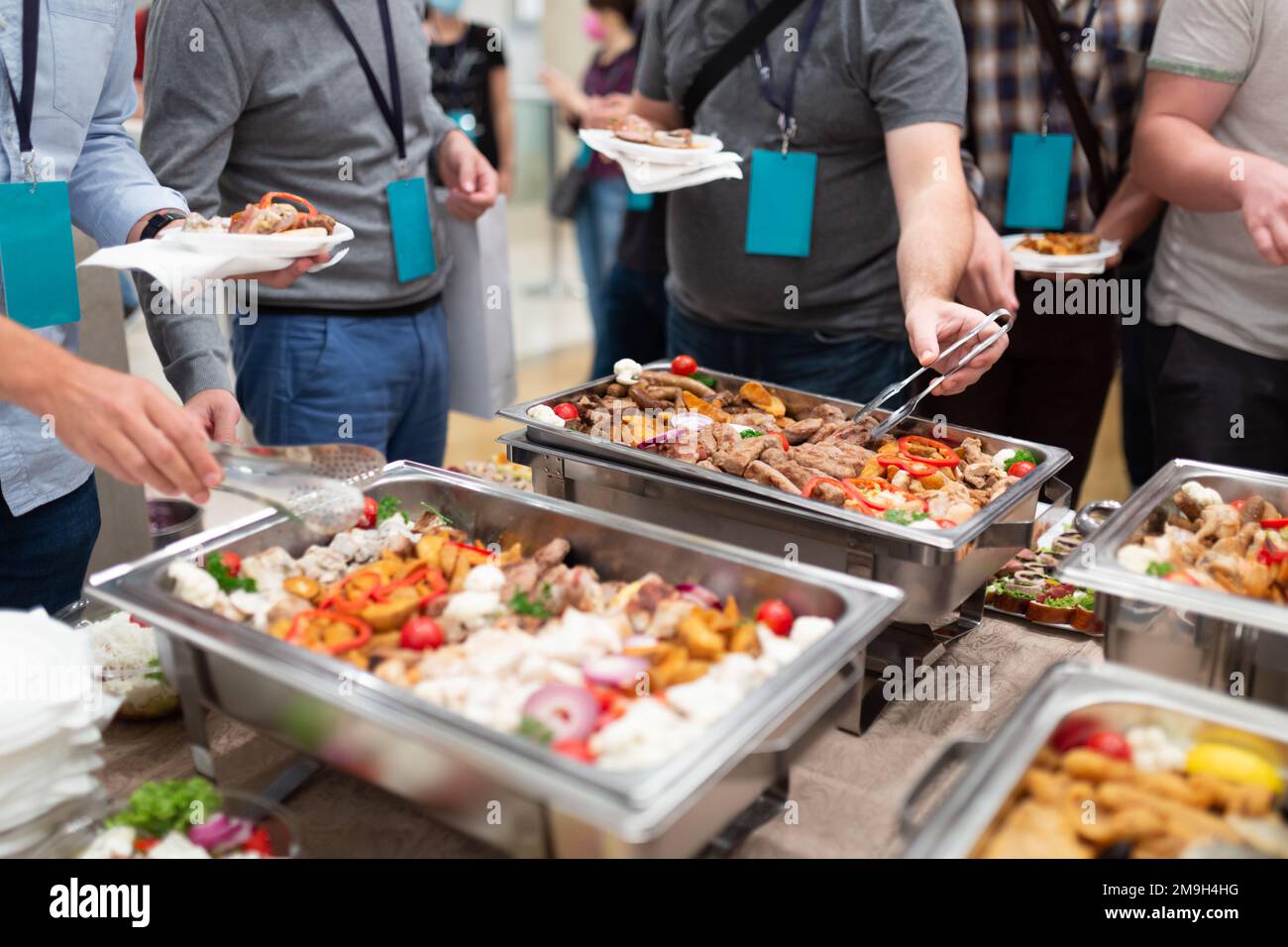 Scooping food buffet food restaurant hi-res stock photography and ...