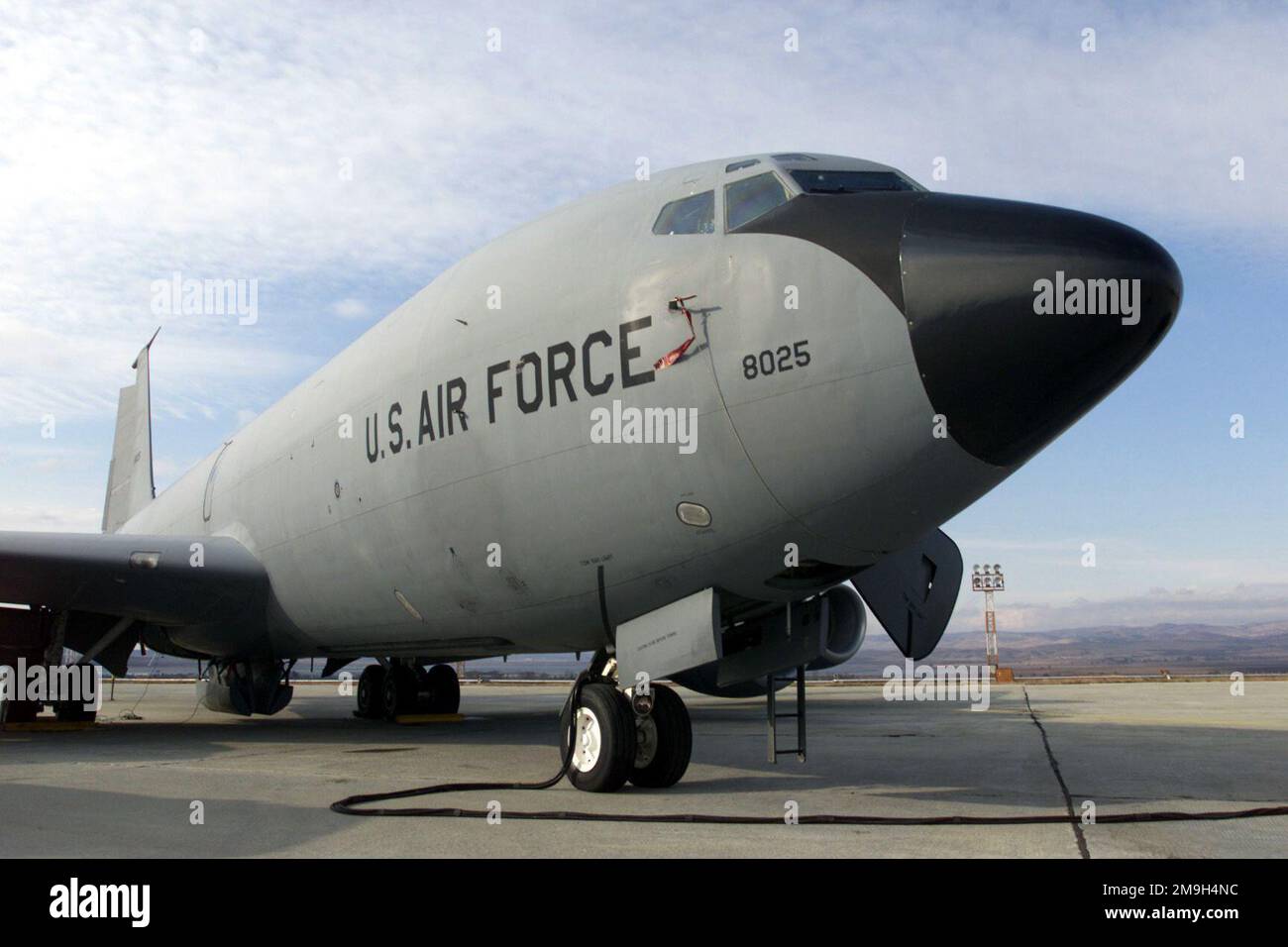 A KC 135 Stratotanker from the 351st Air Refueling Squadron (ARS ...