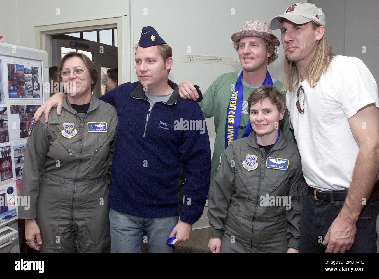 US Air Force (USAF) Major (MAJ) Paula Sherman (left) and MAJ Cindy ...