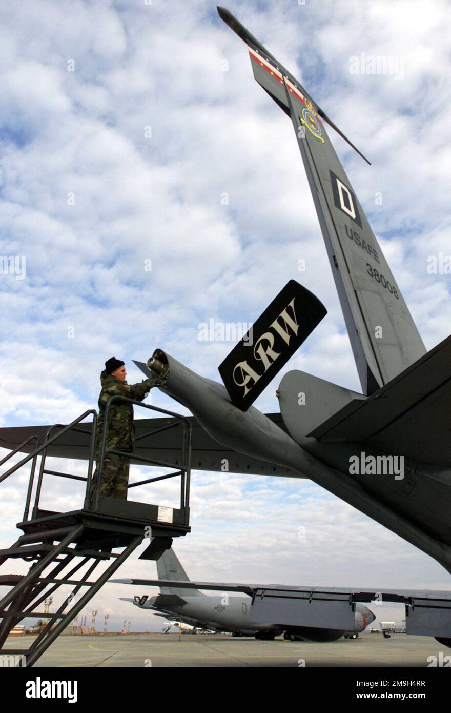 STAFF Sergeant (SSGT) Buddy J. Gerhardt, assigned to the 100th Aircraft ...