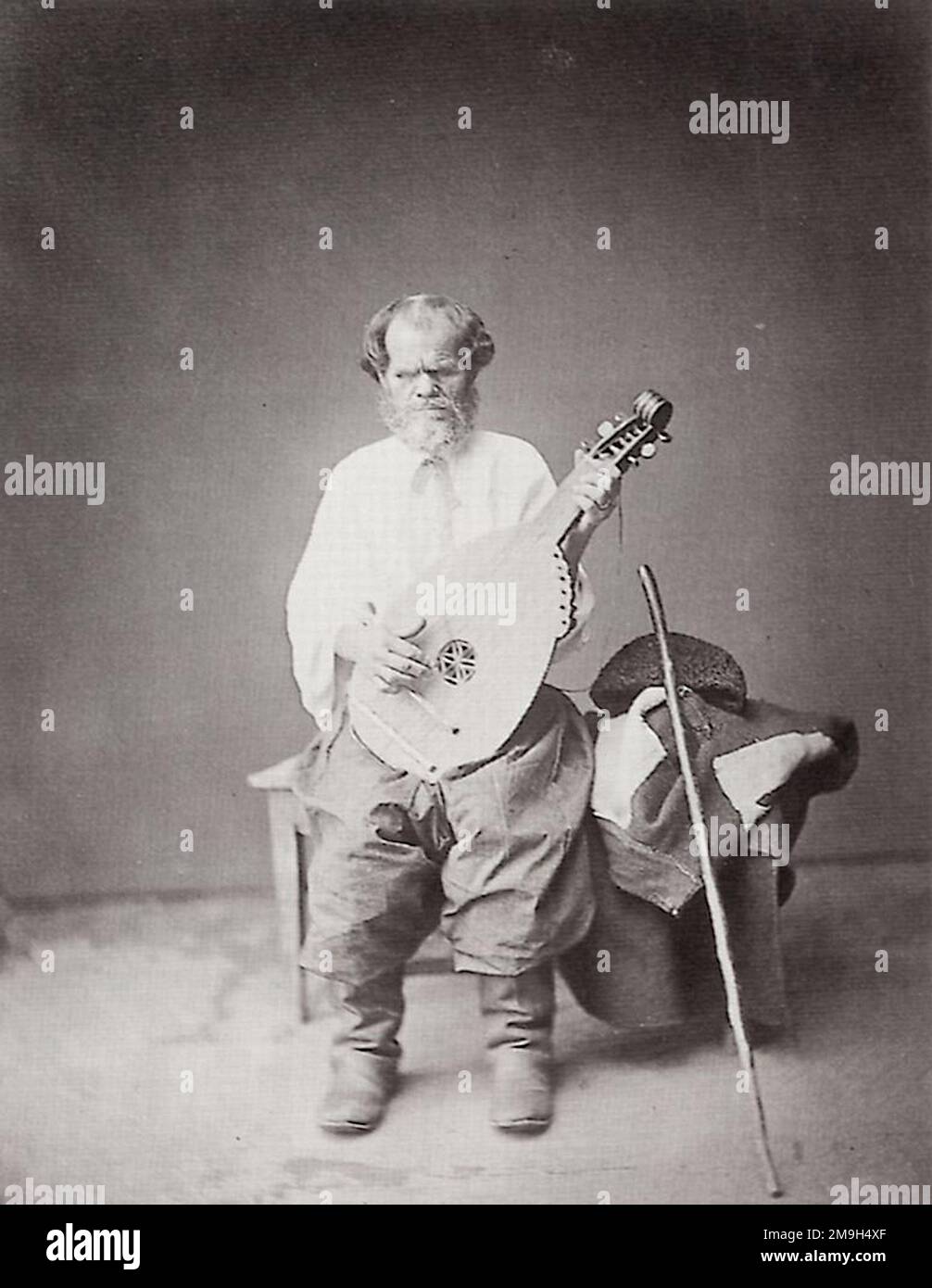 Iosif Kordy - Seventy Year Old Bandura Player, Kyiv, Kiev, Ukraine ...