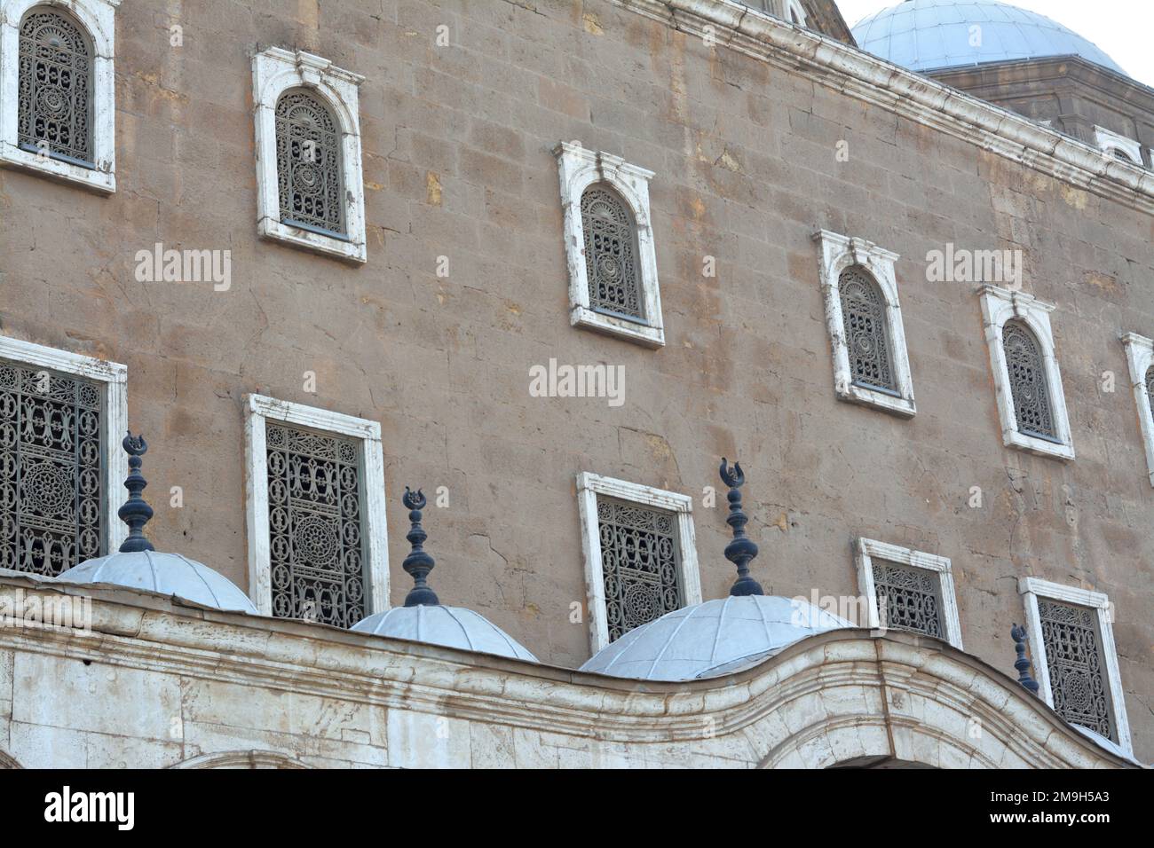 The great mosque of Muhammad Ali Pasha or Alabaster mosque in Citadel ...