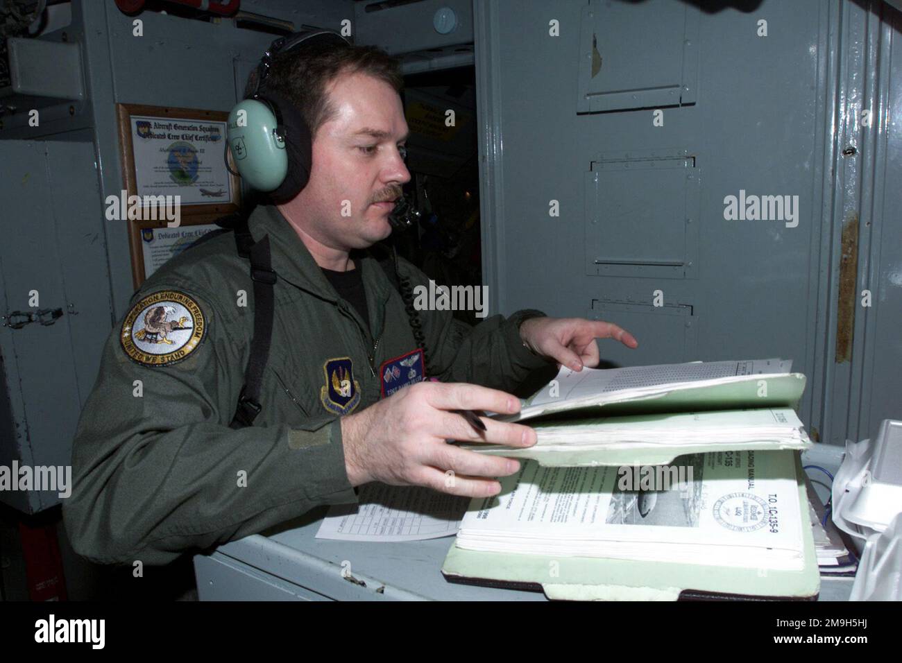 A Technical Sergeant (TSGT) and Boom Operator, with the 351st Air ...