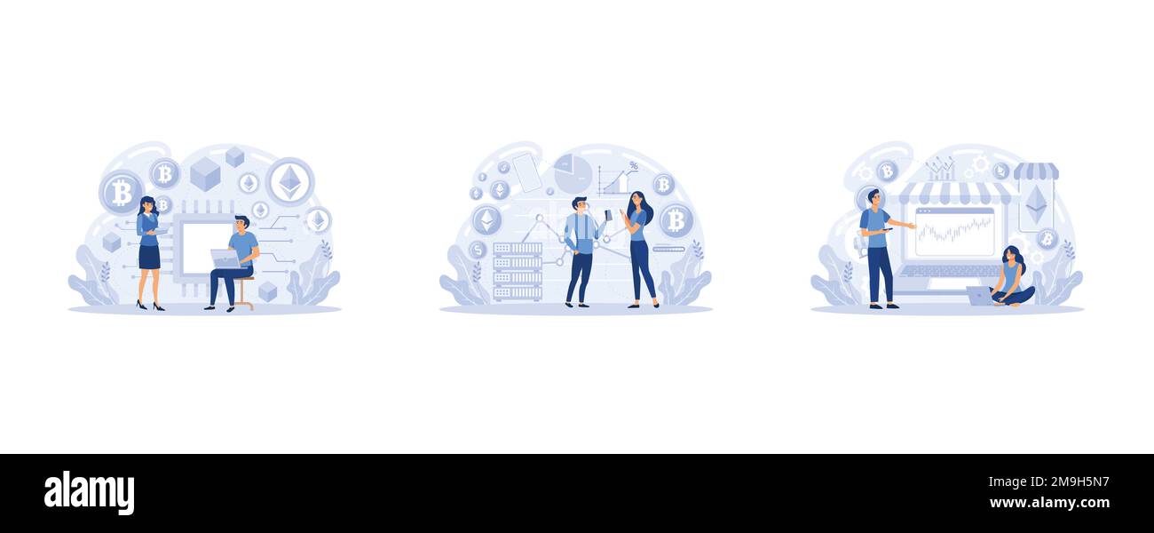 Digital platform vector vectors hi-res stock photography and images - Alamy