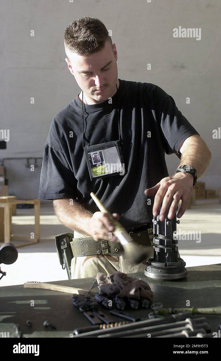 STAFF Sergeant (SSGT) Sean Taft, a weapons technician from the 16th ...