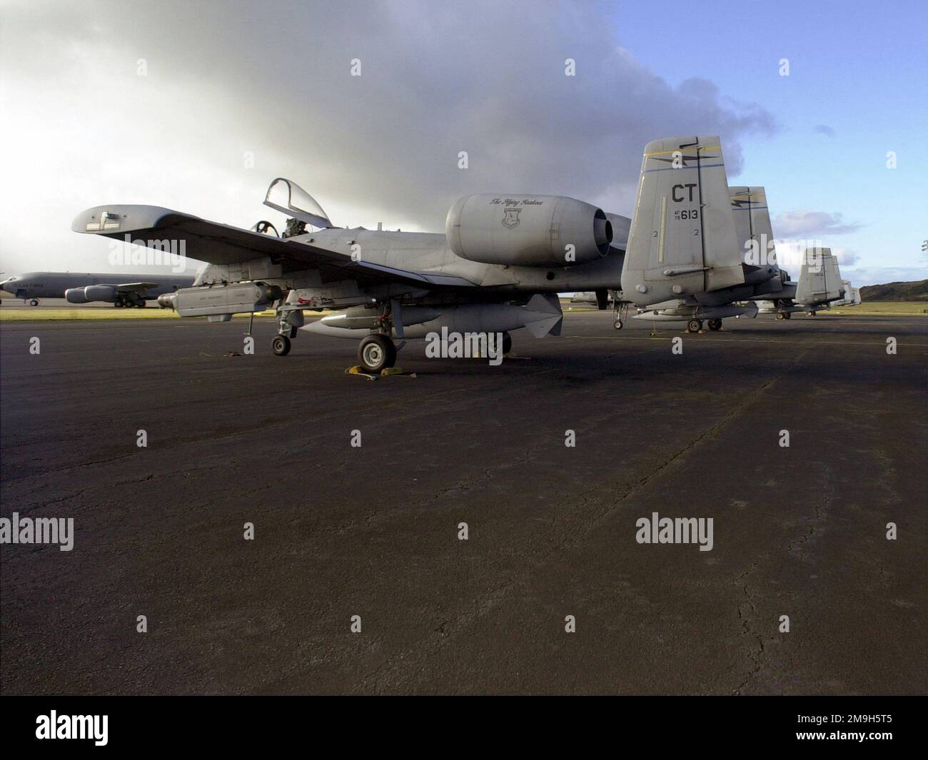 A lone A-10 Thunderbolt from the Air National Guard's (ANG) 111th Fighter Wing at Willow Grove ...