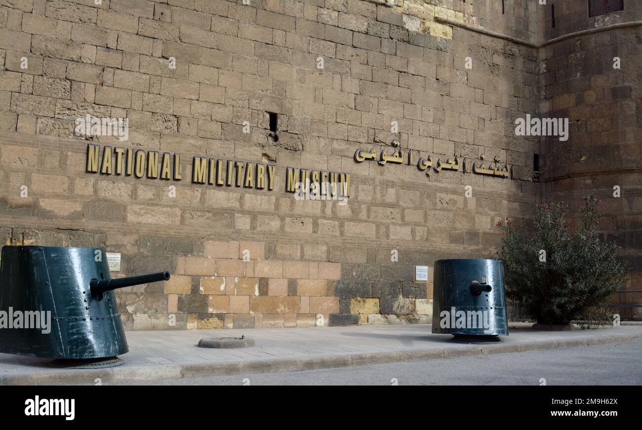 Cairo, Egypt, January 7 2023: Translation of Arabic (National military ...