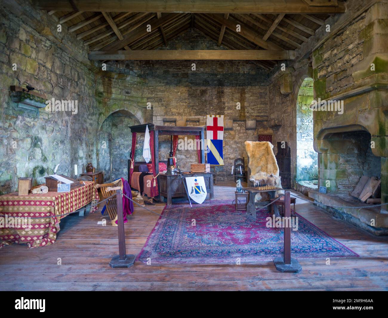 Bolton castle interior hi-res stock photography and images - Alamy