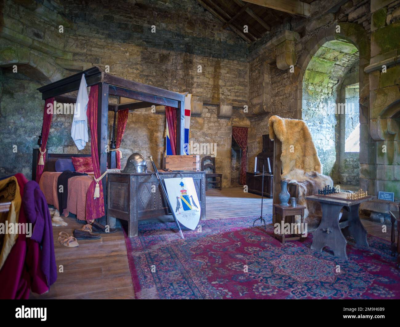 Bolton castle interior hi-res stock photography and images - Alamy