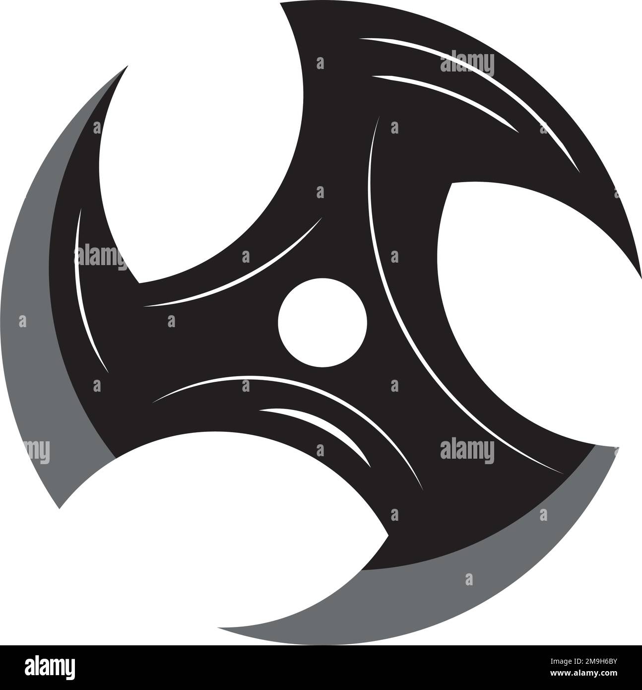 Isolated colored shuriken sketch icon Vector Stock Vector Image & Art ...