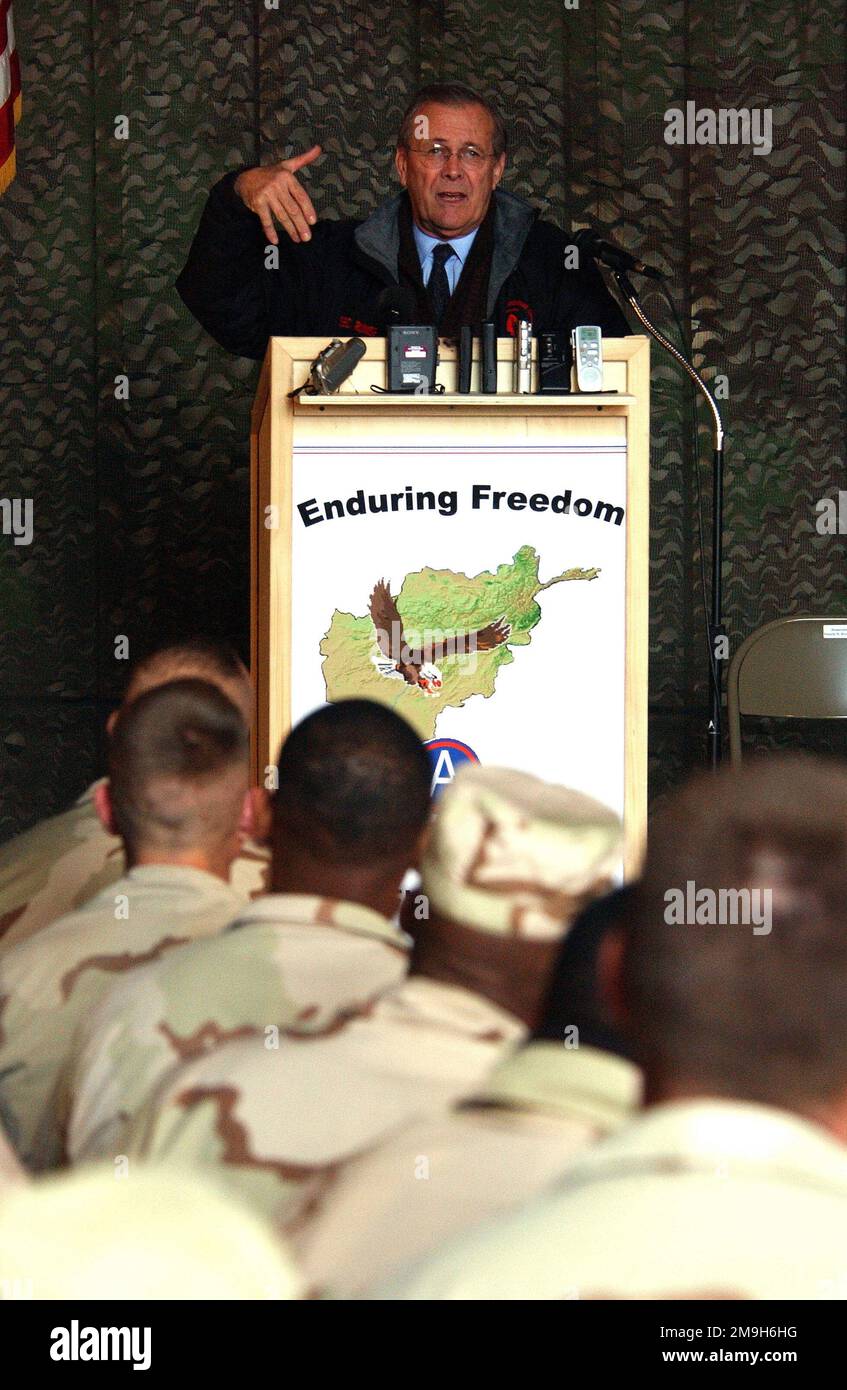 Donald rumsfeld hi-res stock photography and images - Alamy