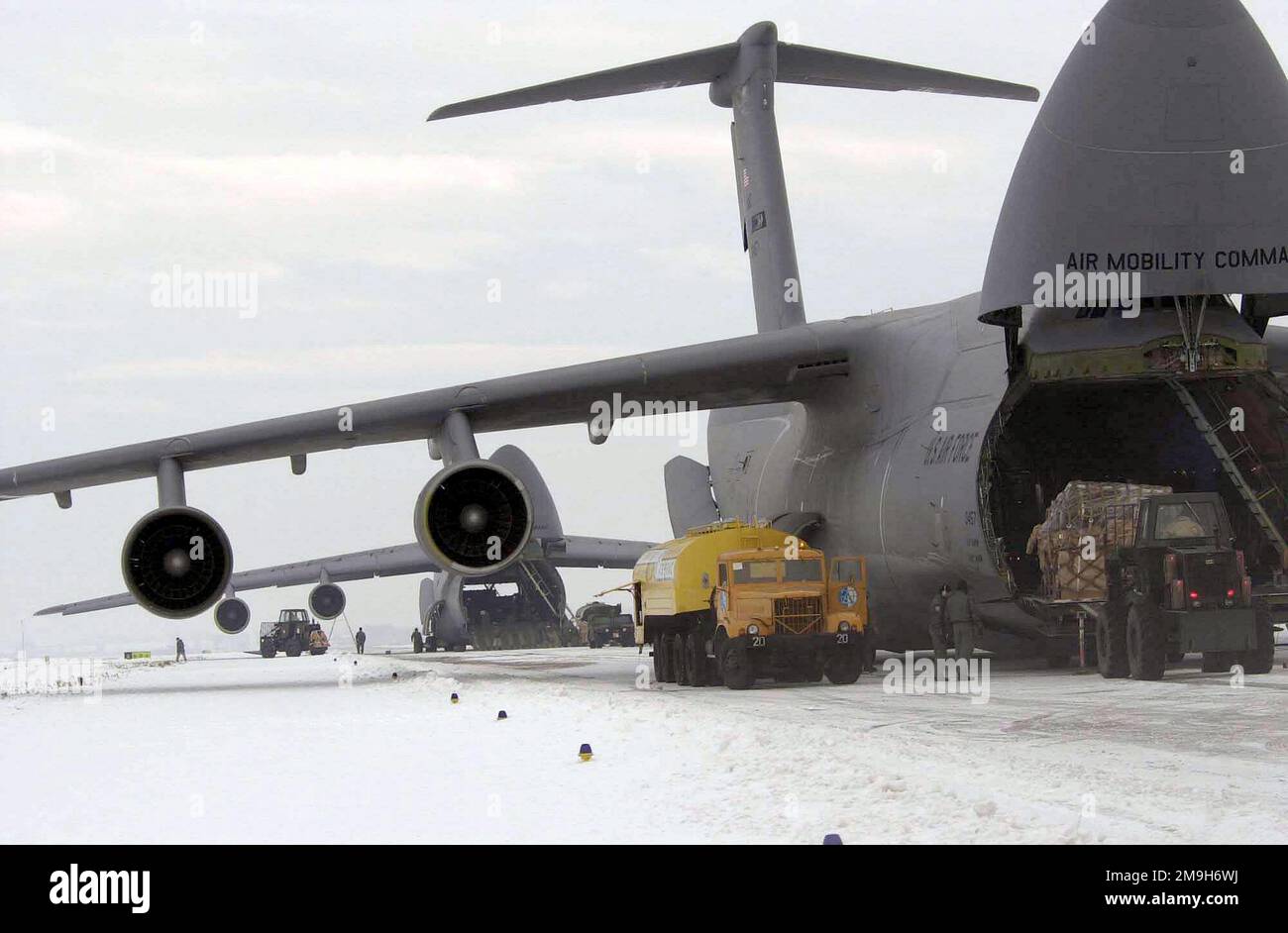 At Manas International Airport, Bishkek, Kyrgyzstan, fuel operators ...