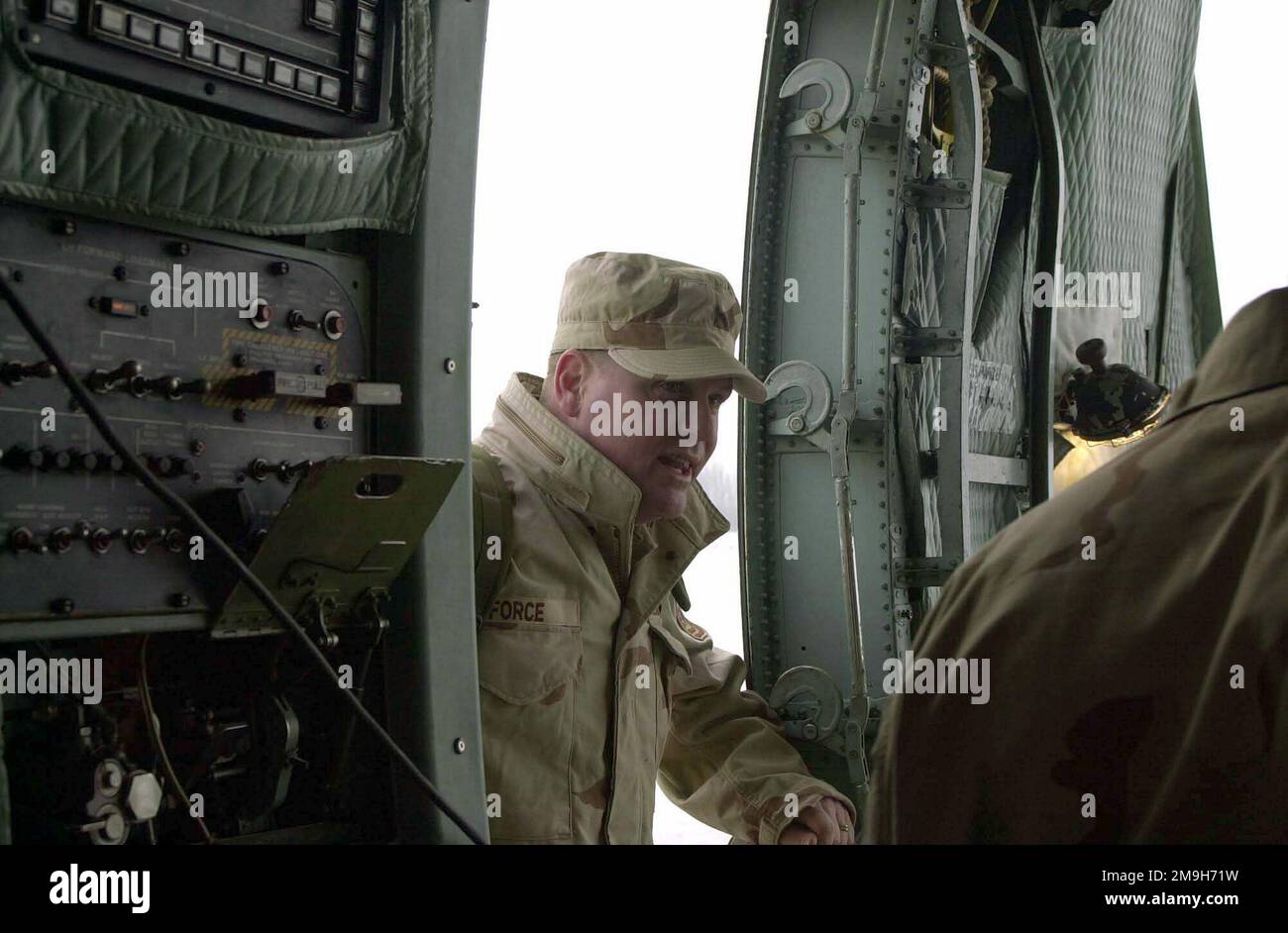 CHIEF MASTER Seargeant (CFMSGT) Robert Force from the 86th Contingency ...