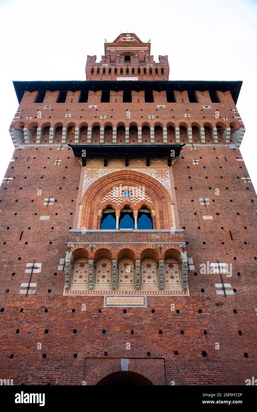 Sforza castle hi-res stock photography and images - Alamy