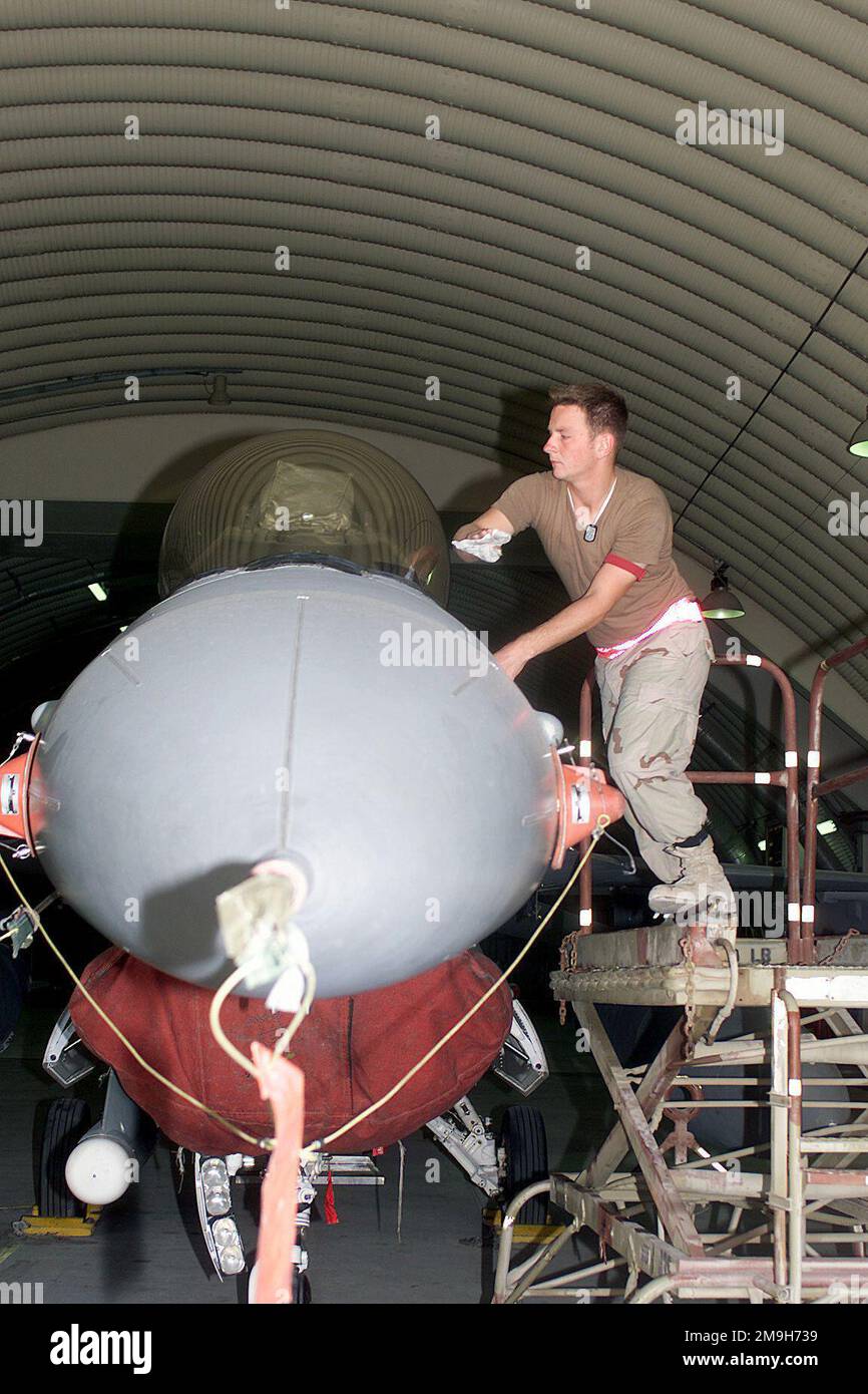 AIRMAN First Class (A1C) Robert Hunt, with the 366th Air Expeditionary ...