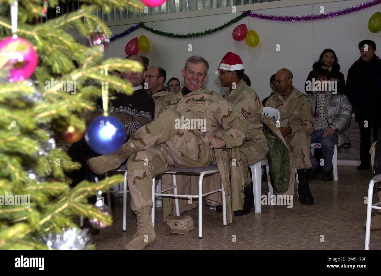 Expeditionary Commander Brigadier General (BG) Chris Kelly enjoys a ...
