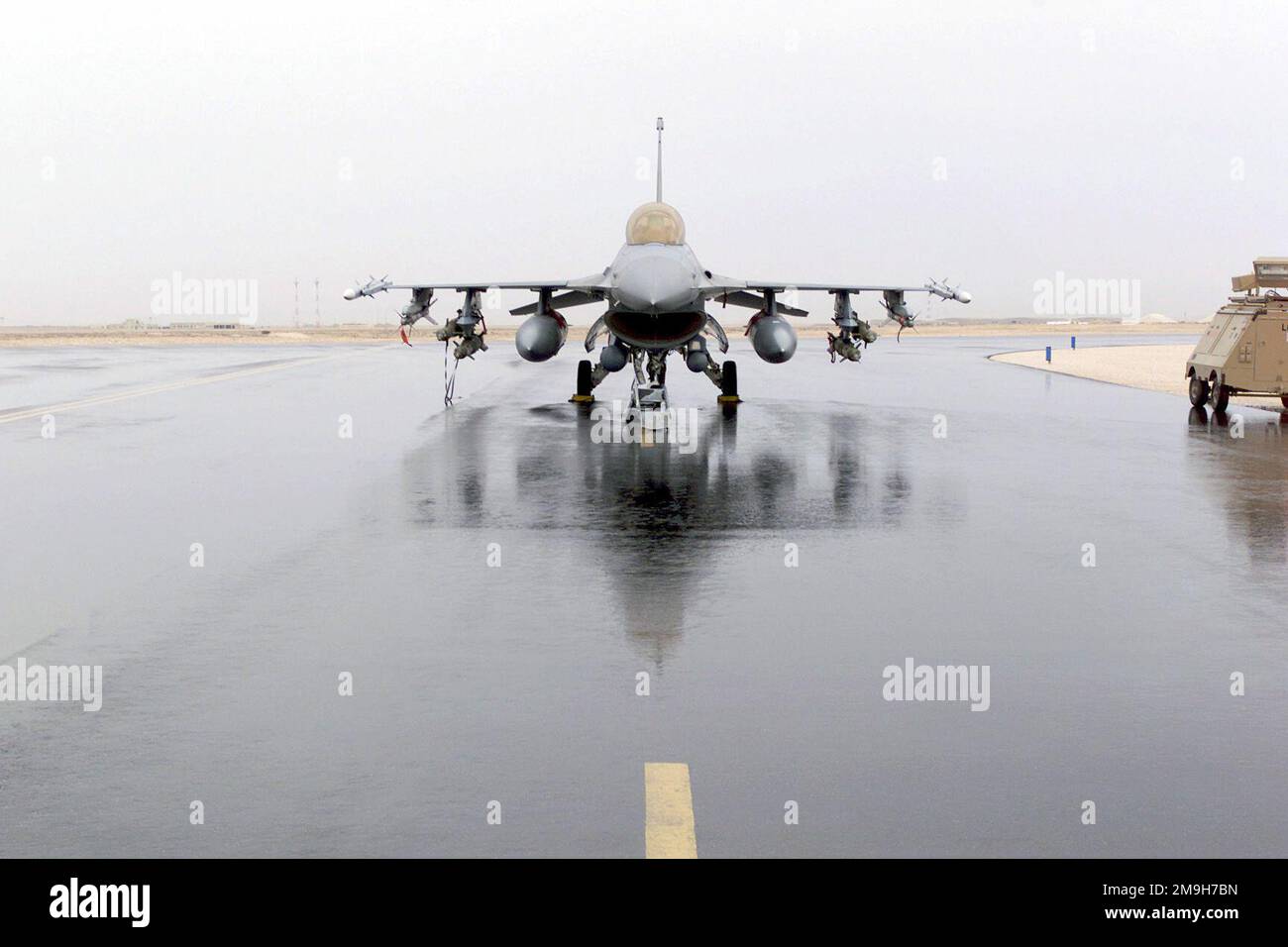 020104-F-3356N-006. [Complete] Scene Caption: A head on view of a ...