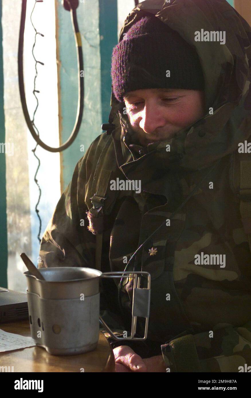 Major Christ Hughes, USMC, Public Affairs Officer for the Combined Task ...