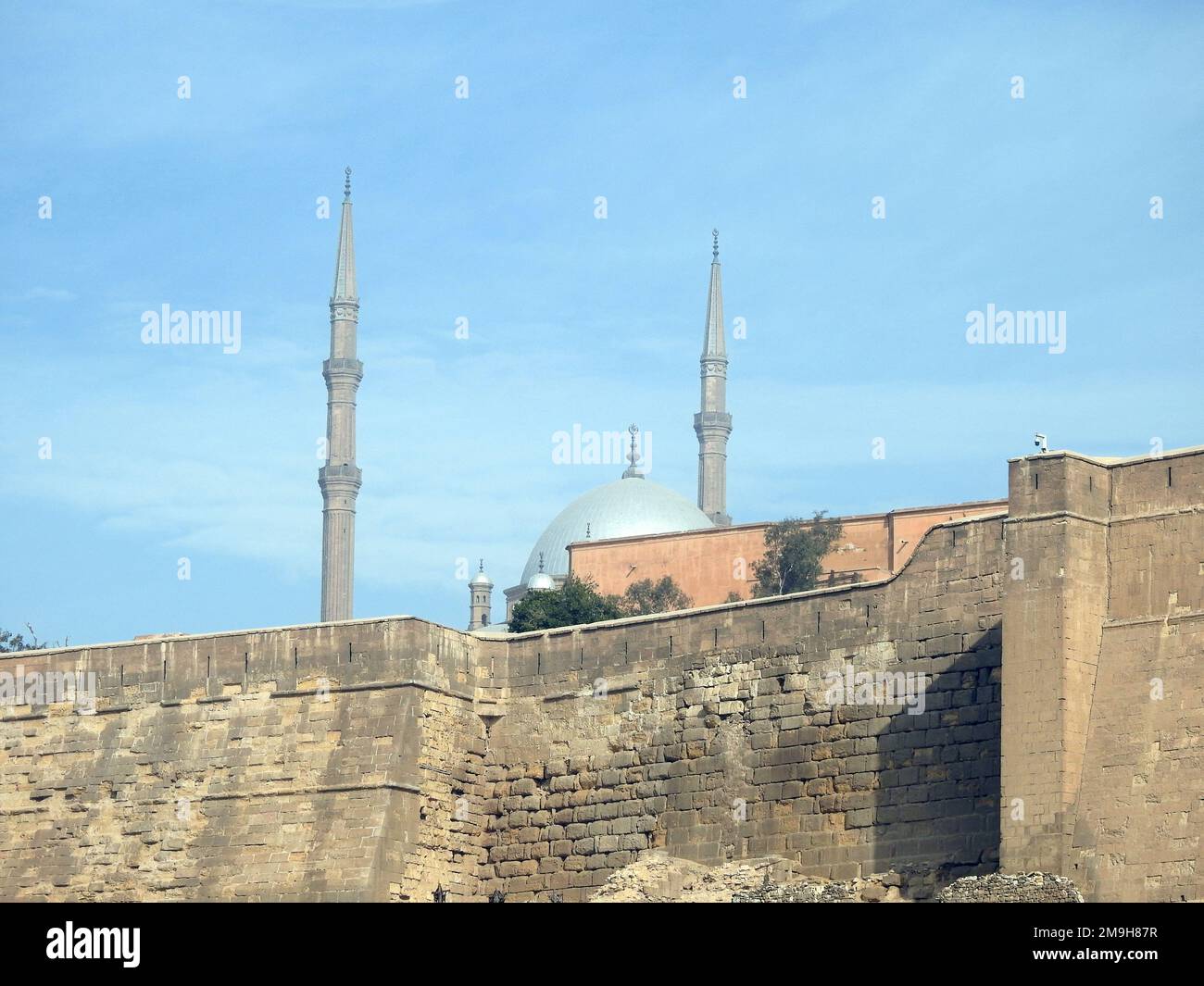 Cairo, Egypt, January 7 2023: The Citadel of Cairo or Citadel of ...