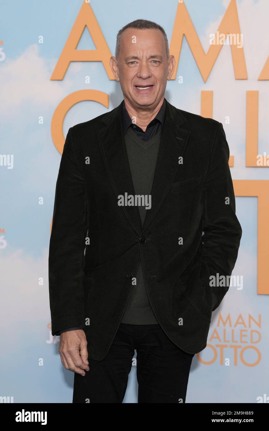 Tom Hanks poses for photographers upon arrival for the photo call of ...