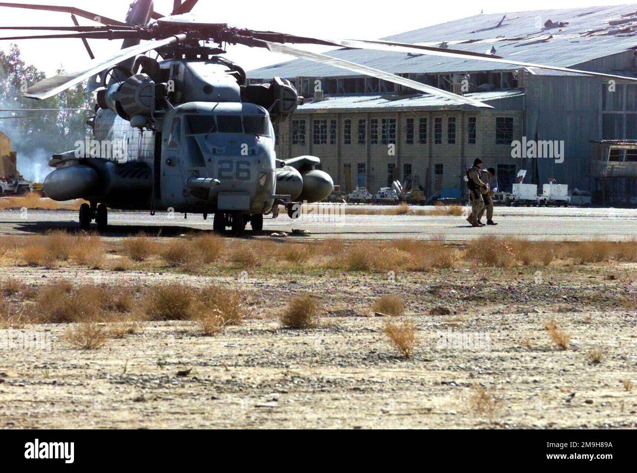 Two Marines with Helicopter Marine Medium Squadron 365 (Reinforced ...