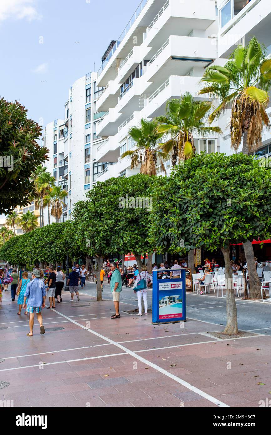Marbella promenade hi-res stock photography and images - Alamy