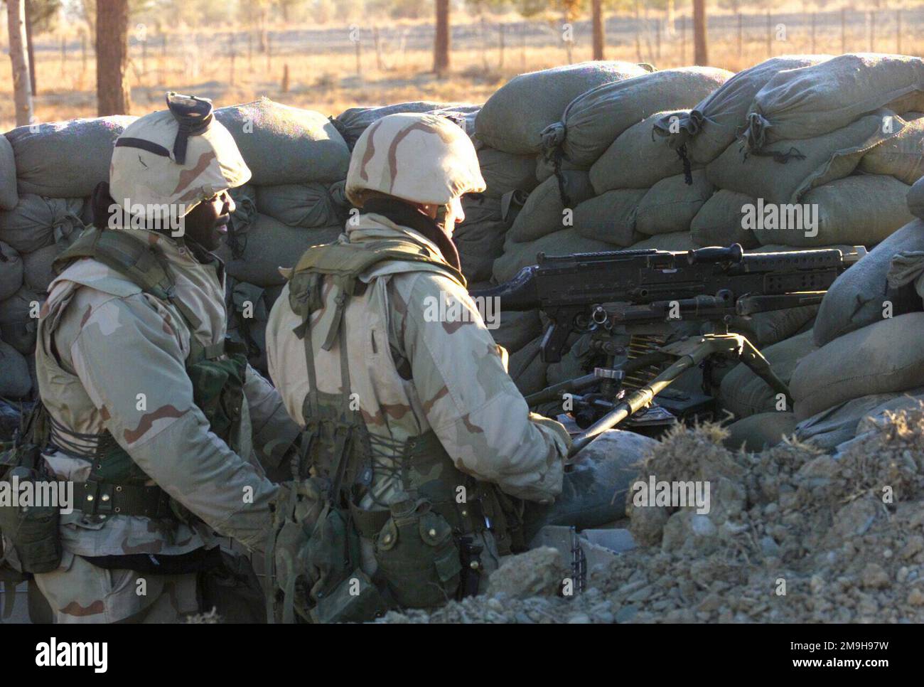 Sergeant Ryan Ross (right), USMC, and Corporal Markeath Evans (left ...