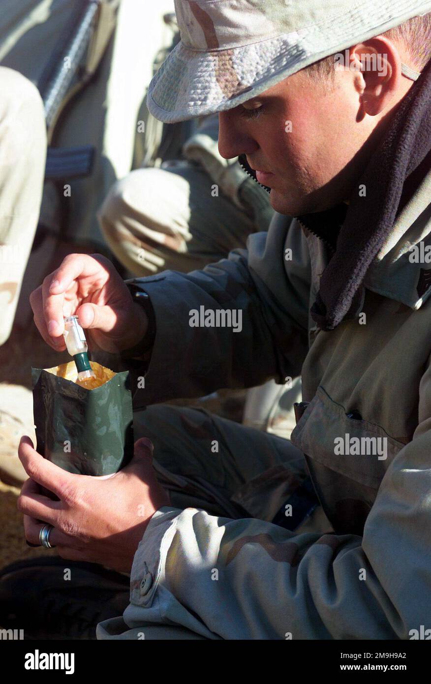 A Marine with Battalion Landing Team 3/6, 26th Marine Expeditionary ...