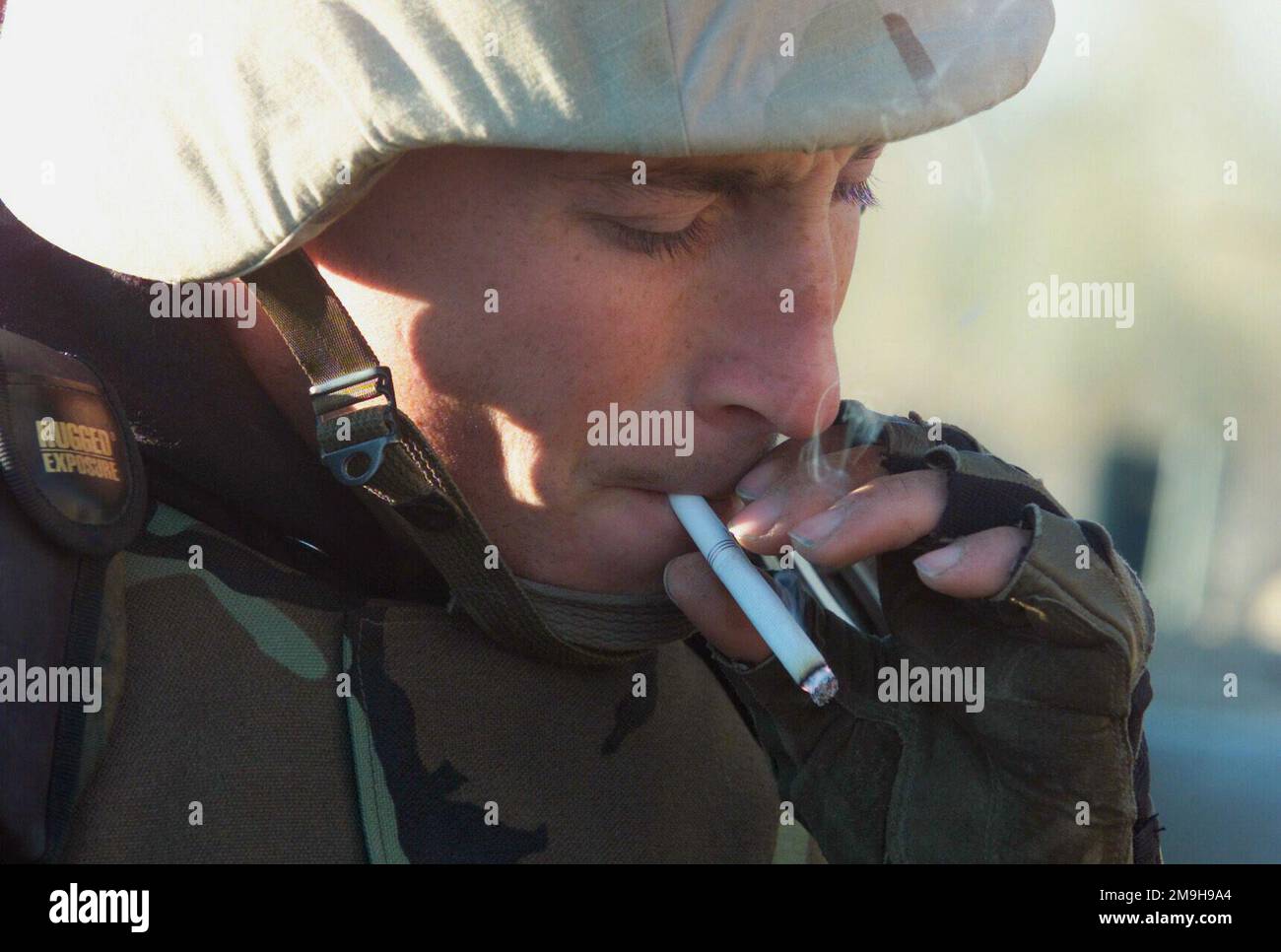Sergeant Ryan Ross, USMC, a member of Engineer Platoon, 26th Marine ...