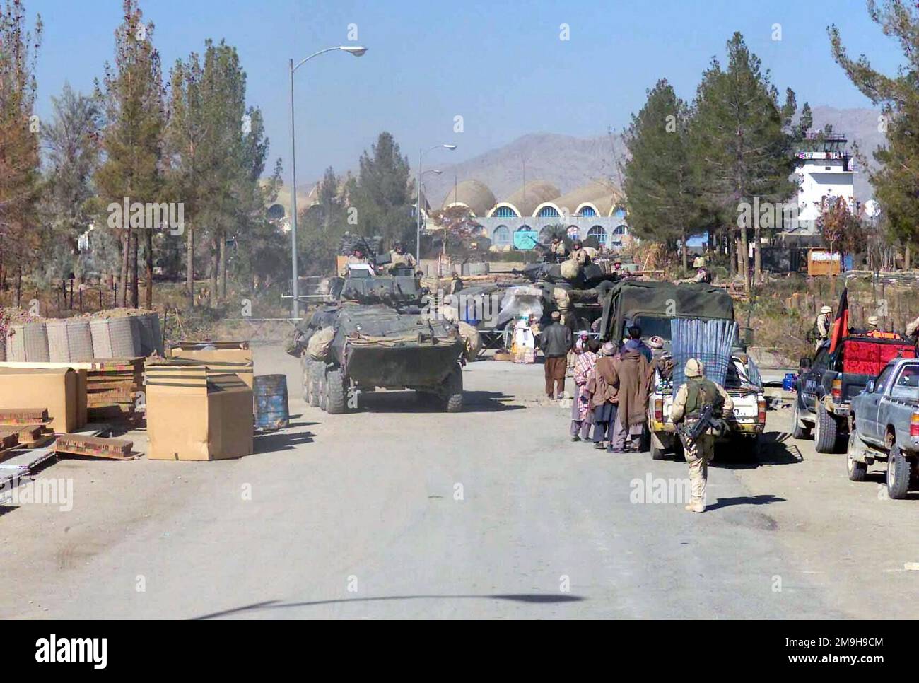 Marines with the Second Light Armored Reconnaissance Battalion, 26th ...