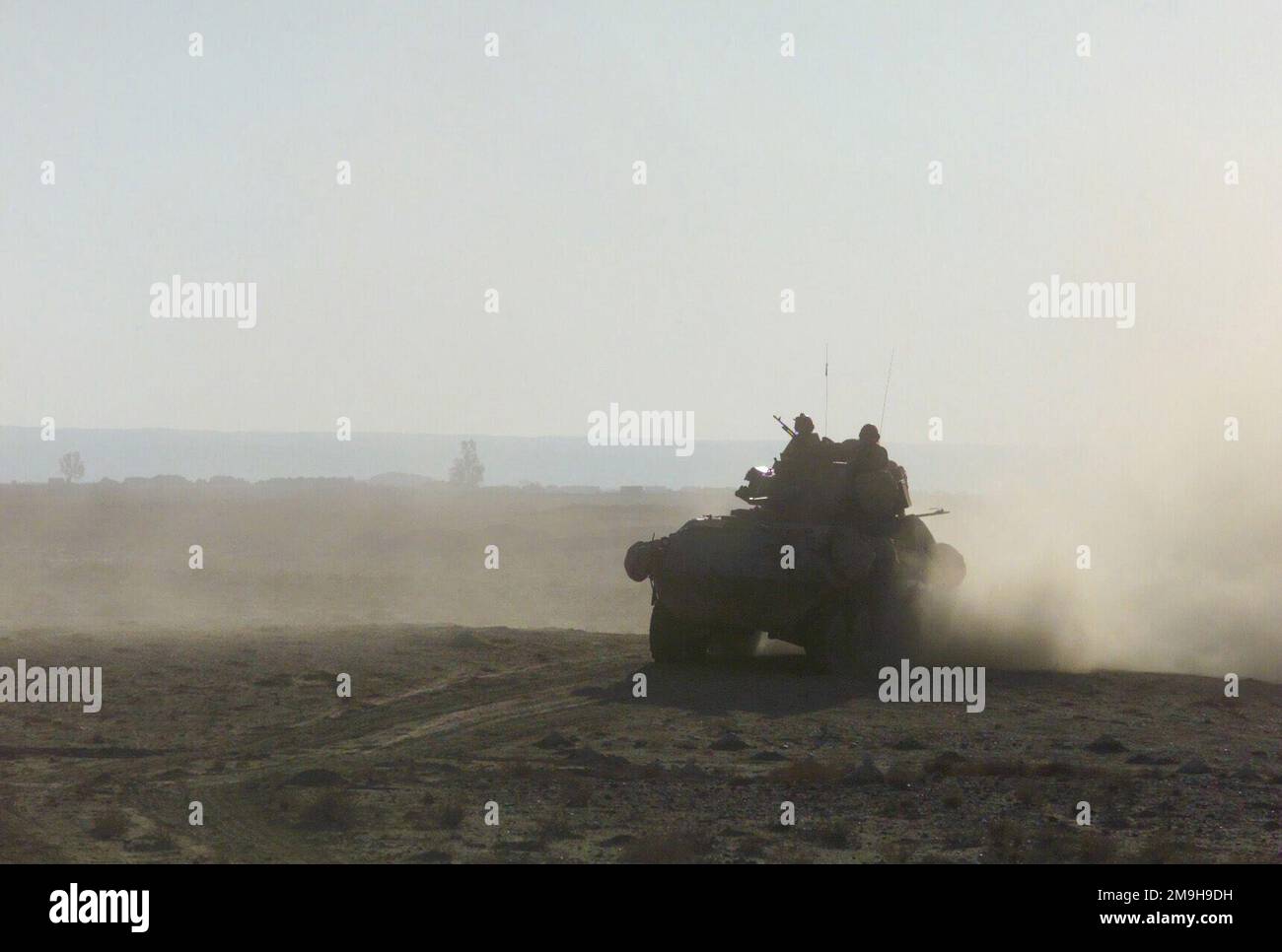 Generating a cloud of dust Marines with Alpha Company, Second Light ...