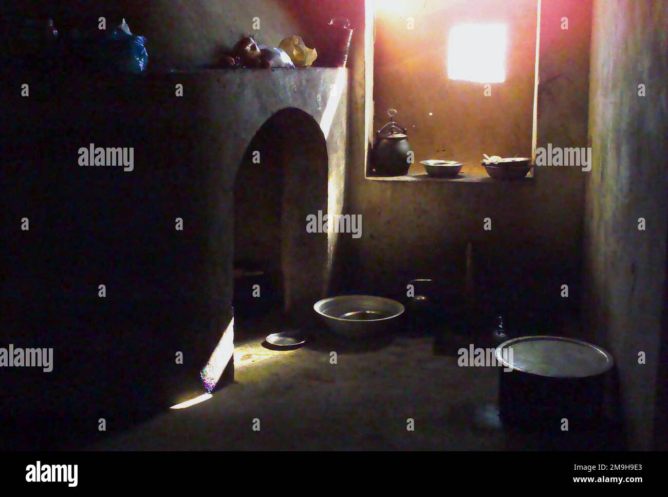 An inside view of the kitchen maintained by Anti-Taliban Forces (ATF ...